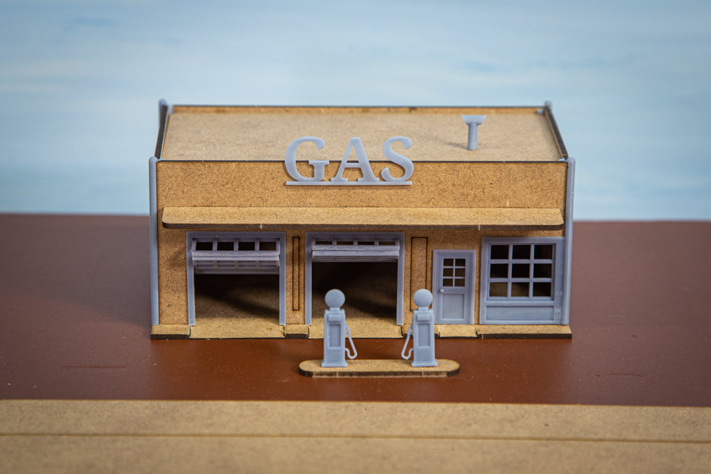 Gas Station – ABR Model Works