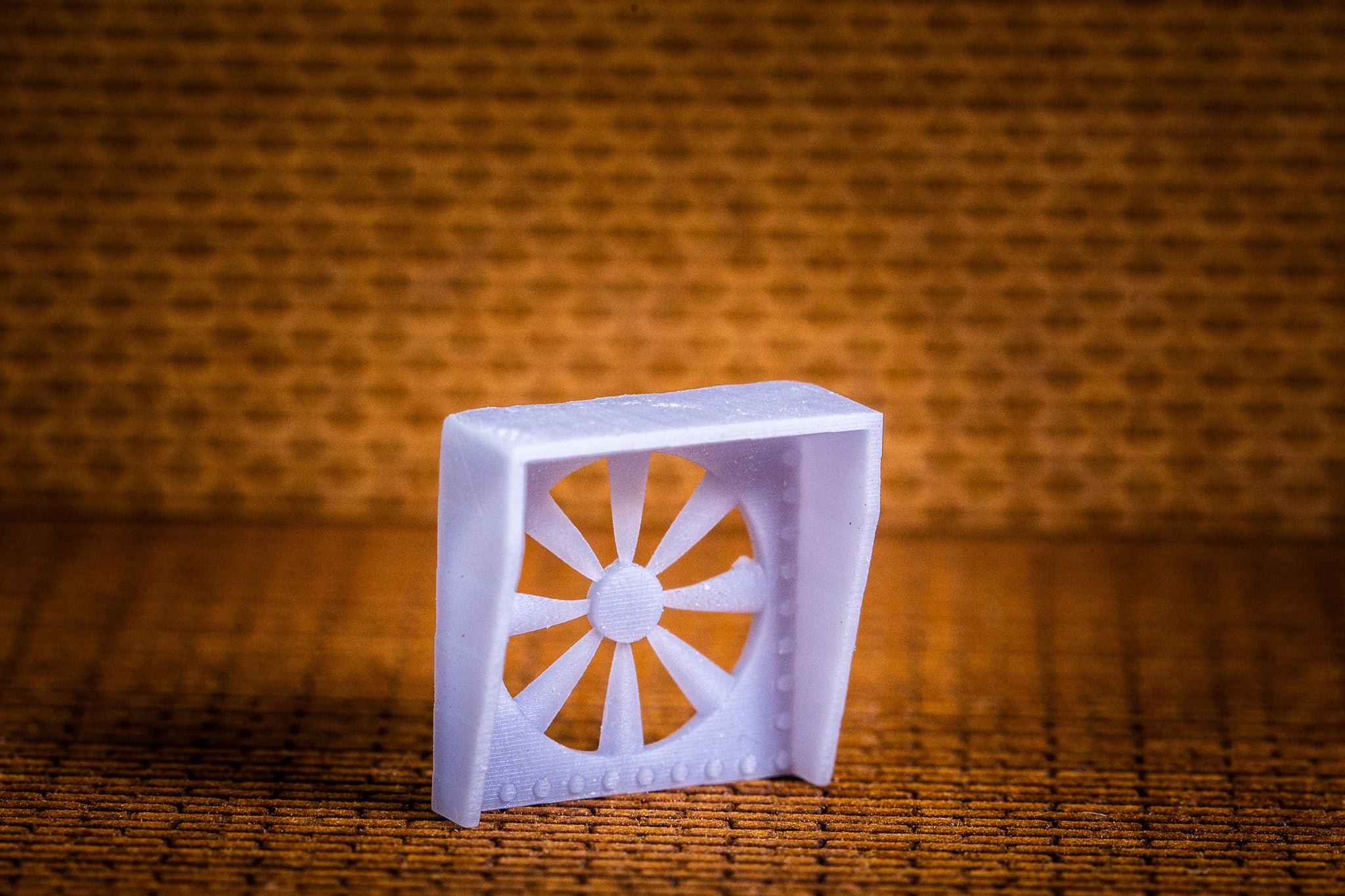 Wall Vent With Fan and Hood - HO Scale – ABR Model Works