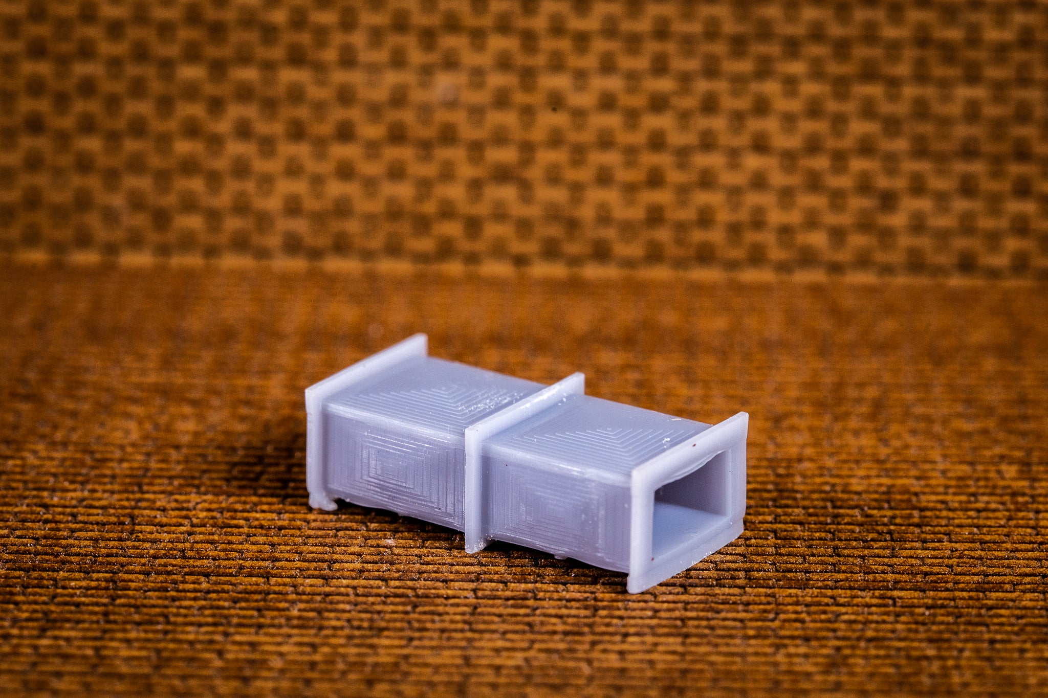 Air conditioner duct 2 section 24L 12w 8h – 6 pack – HO Scale – ABR ...