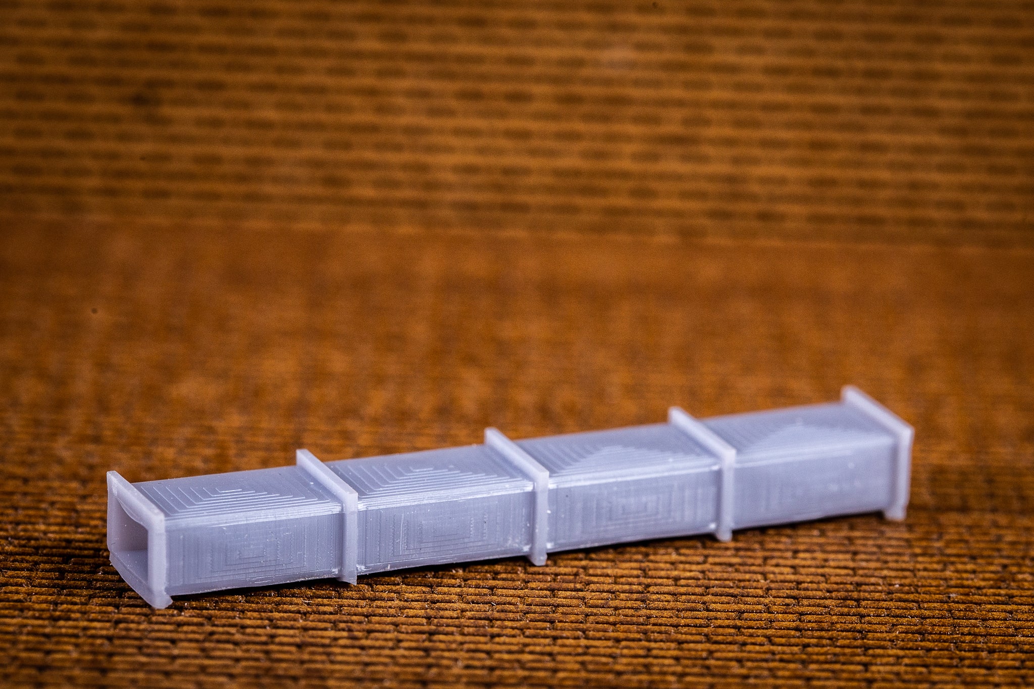 Air conditioner duct 4 section 48L 8w 6h - HO Scale – ABR Model Works