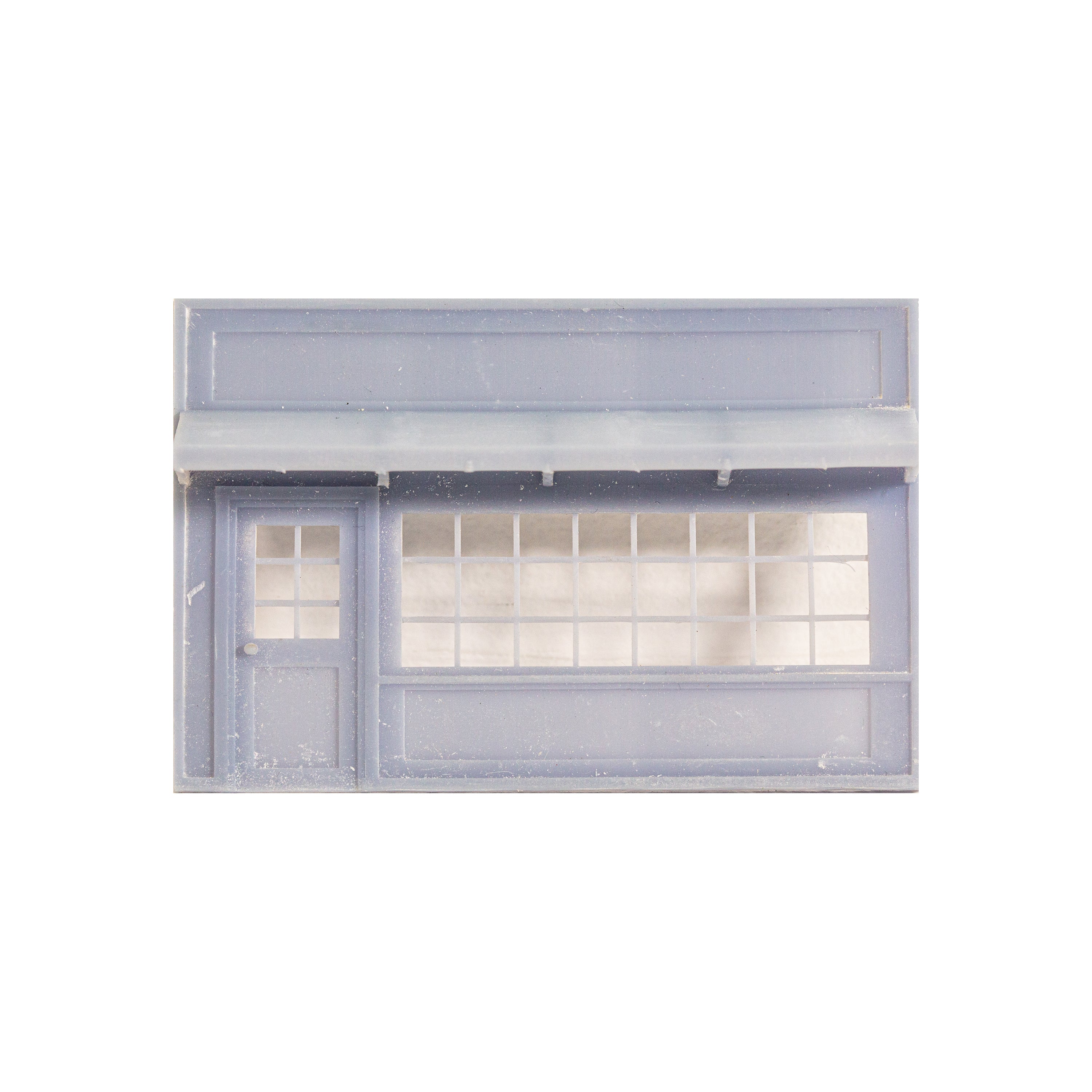 Shop Front With Awning, Door, and Window – ABR Model Works