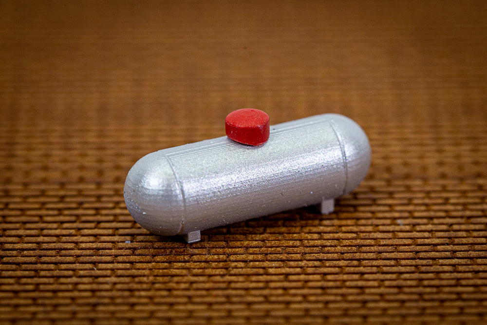 Propane Tank 2.15m / 7' long - HO Scale – ABR Model Works