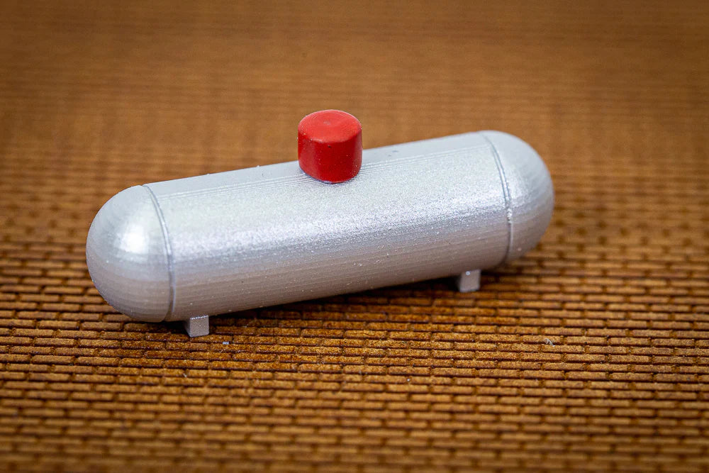Propane Tanks – 5 – 2.15m, 5 – 3.35m, 5 – 3.39m long – HO Scale - 15 P ...