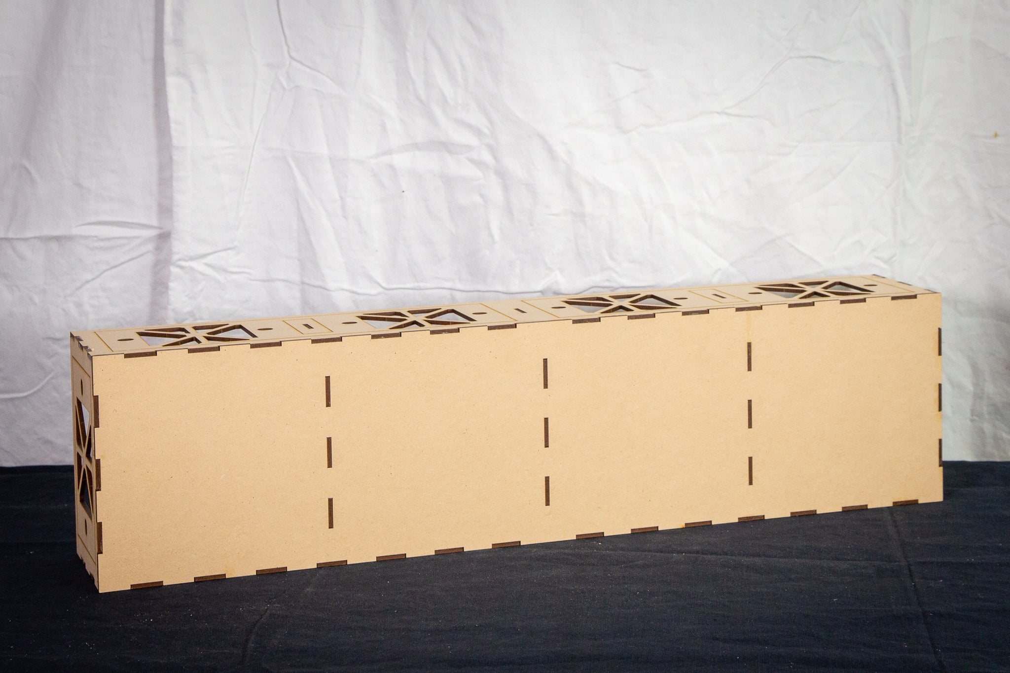 Base module section for model railroad baseboard – 150mm x 600mm – ABR ...